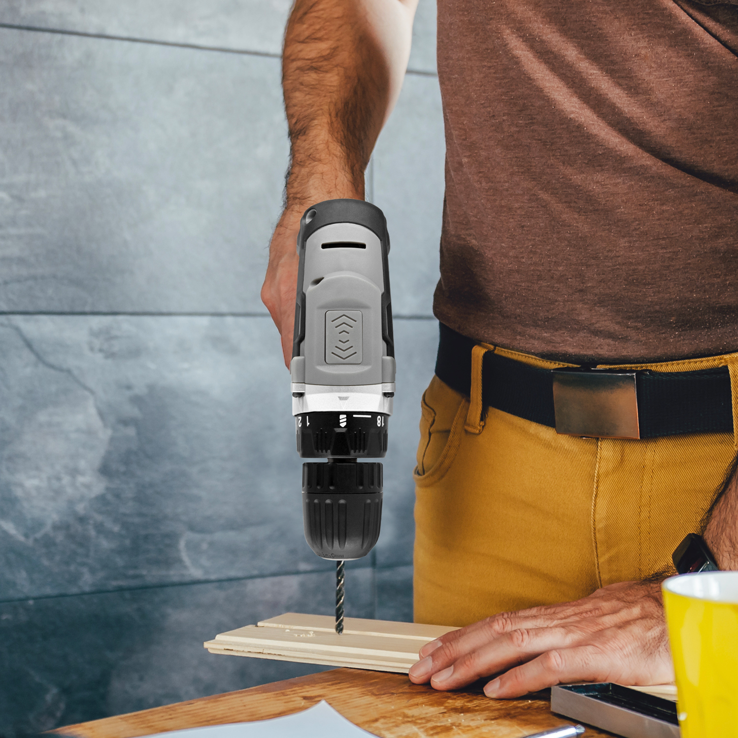 Terratek 20V Cordless Drill | Fast Charge Battery Powered Tool — Futura ...